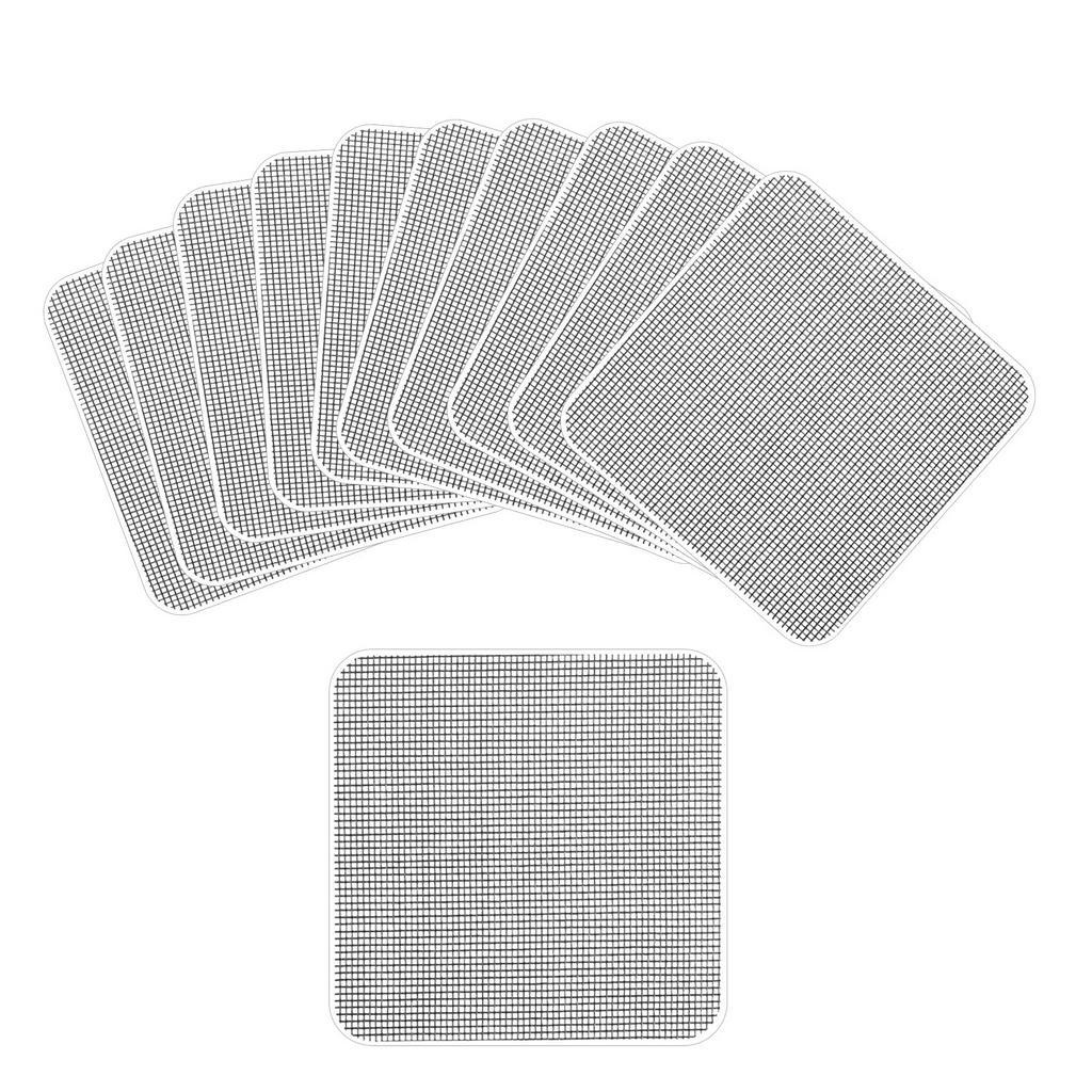 10pcs Window Screen Repair Patches, 4x4 Inch Strong Self Adhesive ...