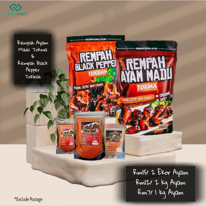 🔥🔥REMPAH AYAM MADU TOKMA VIRAL🔥🔥REMPAH KAMBING BLACK PEPPER TOKBAH ...