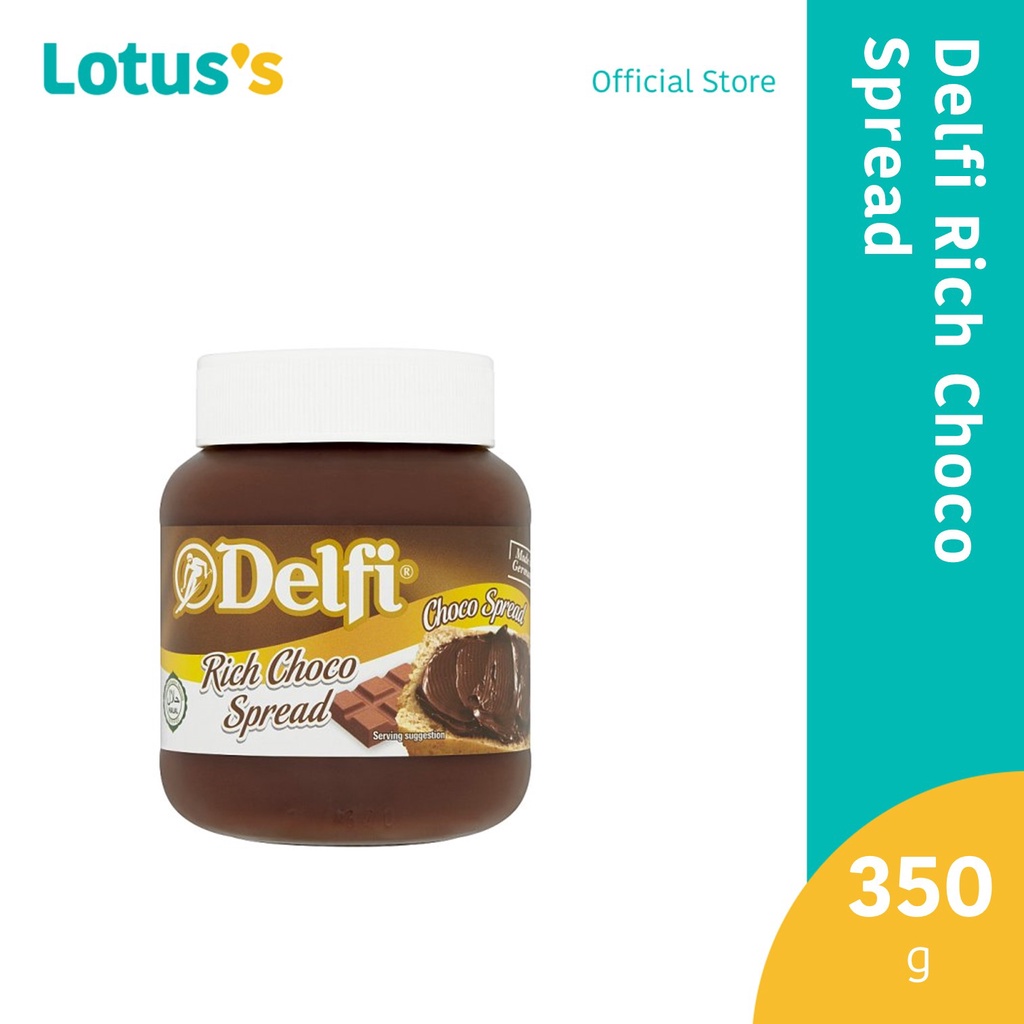 Delfi Rich Choco Spread 350g | Shopee Malaysia