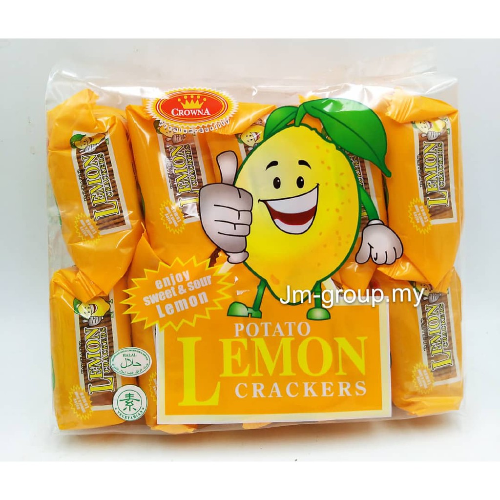 Crowna Cissy Potato / Potato Seaweed / Lemon / Coconut Crackers 32G X ...