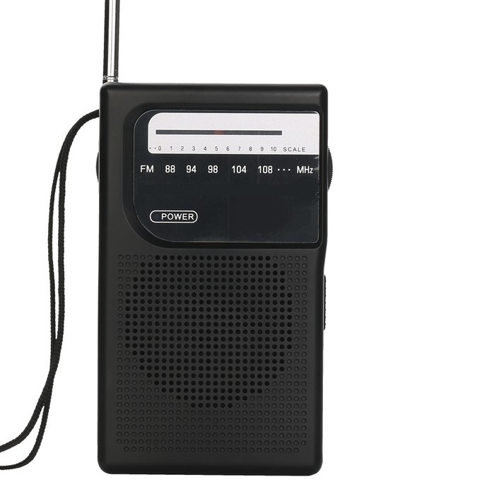Radio | AM/FM, 2AA Battery Operated with Long Range Reception for ...