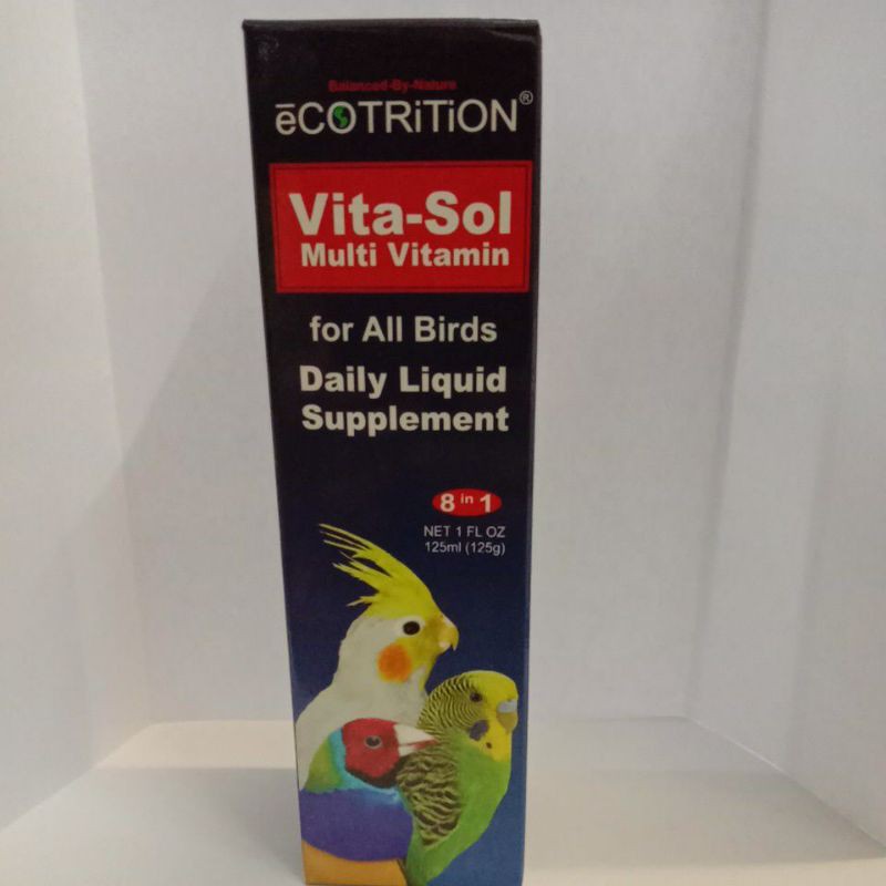 Vita - Sol (multivitamin) For All bird | Shopee Malaysia