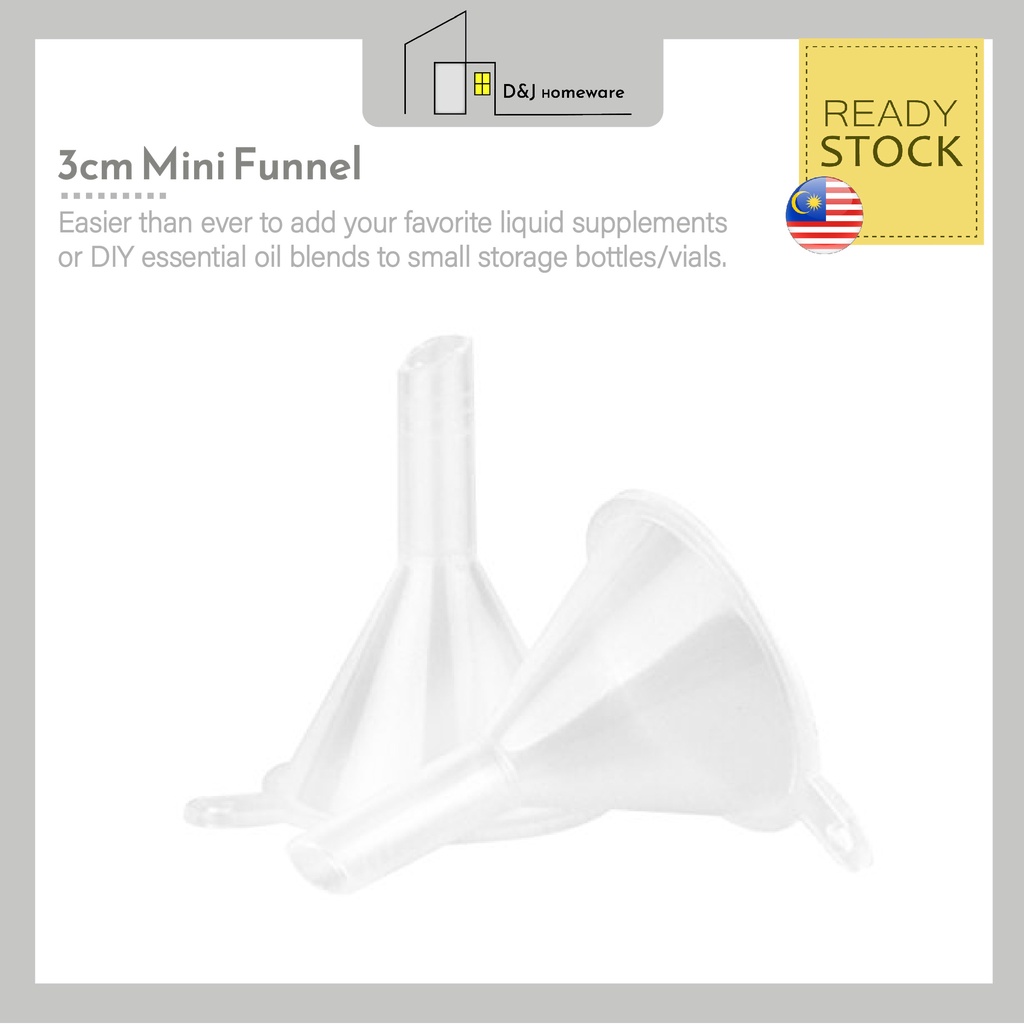 3cm Mini Funnel Diffuser Bottle / Plastic Funnel / Corong Mini 小漏斗 ...