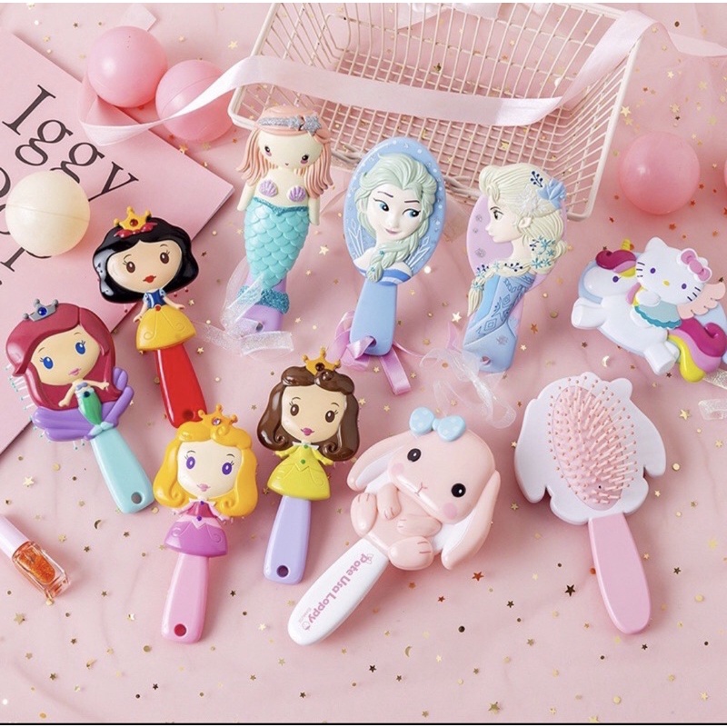 Jojokids / Princess Children's Comb | Elsa frozen rapunzel ariel comb ...