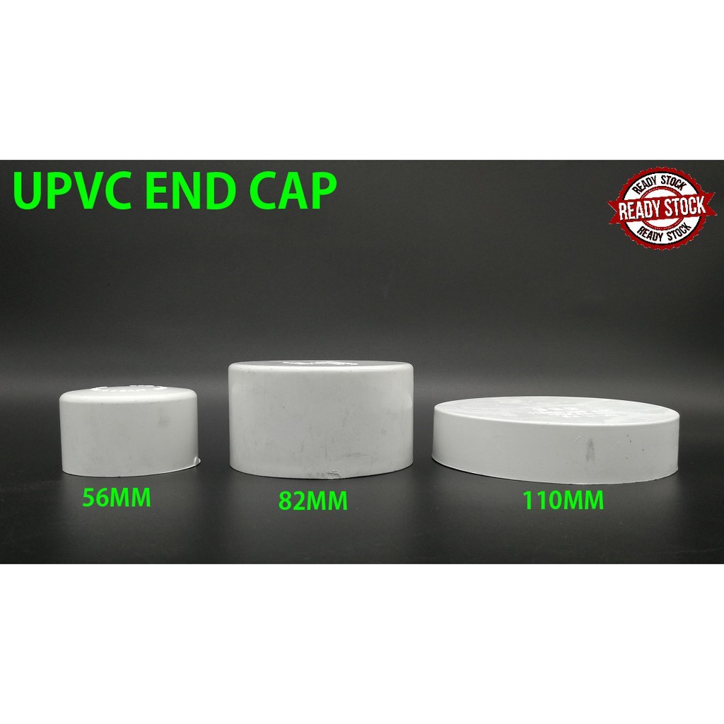 UPVC End Cap UPVCFitting (For White pipe / Paip Putih ) (2" ,3" ,4 ...