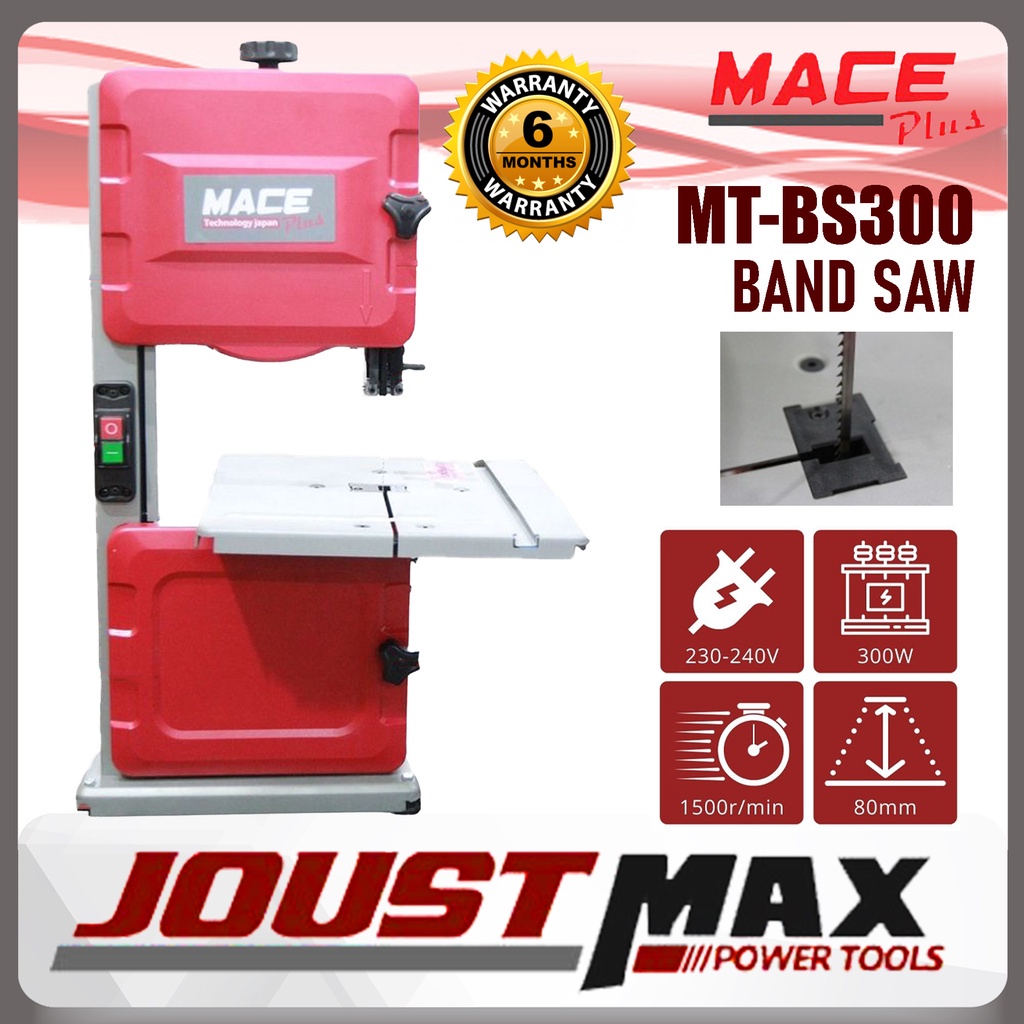 MT-BS300 BandSaw 300W 8" Mini Band Saw Machine Portable Saw | Shopee Malaysia