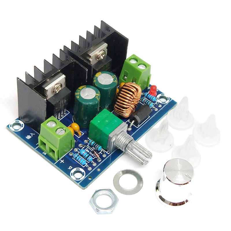 XH-M401 DC-DC Step Down Buck Converter Power Supply Module XL4016E1 PWM Adjustable 4-40V To 1.25 ...