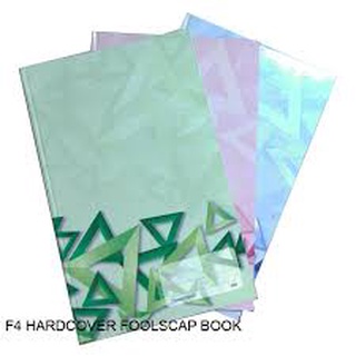 Foolscap F4 Book 120 200 300 400 500 pages / Buku Log Panjang /120ms ...