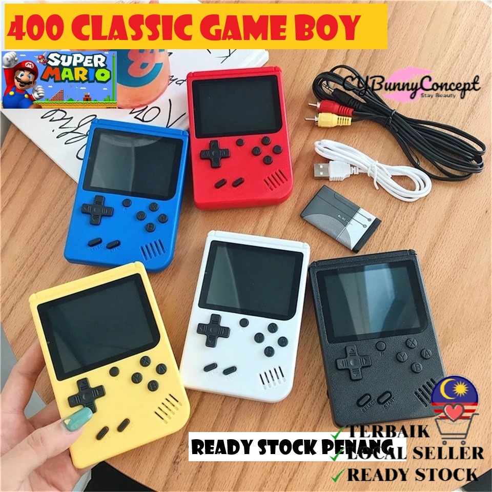 CYC Sup Gameboy Retro Handheld Game Boy Console 400 in 1 Video Game ...