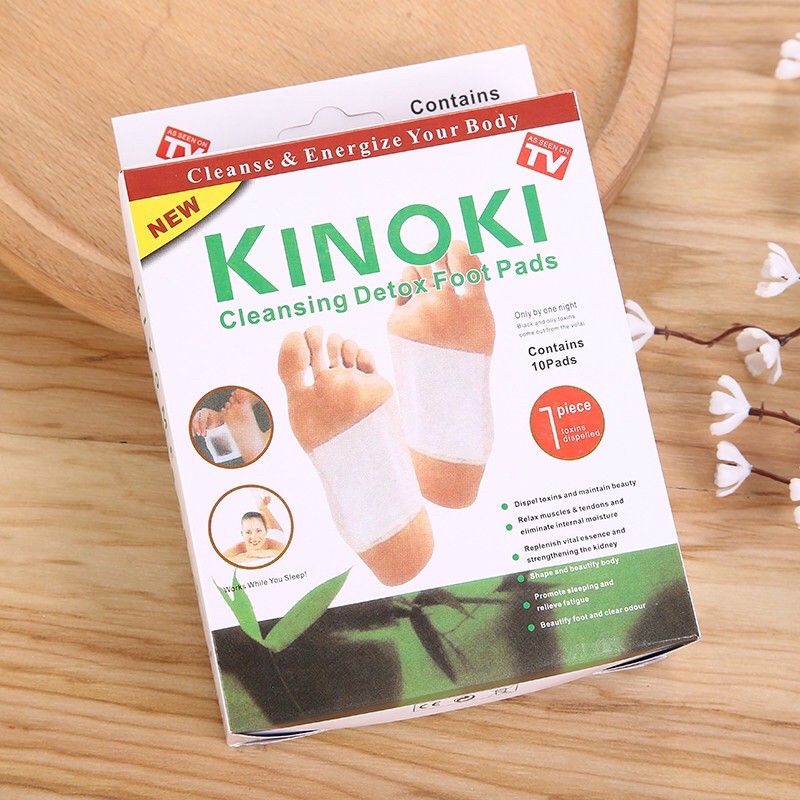 Kinoki Detox-Foot Patch Include Retail Box 1 Box 5 pairs | Shopee Malaysia