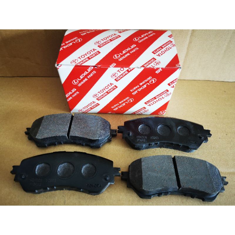 Toyota Vios (NCP150) E/J spec Brake pad Front ( Original ) | Shopee ...