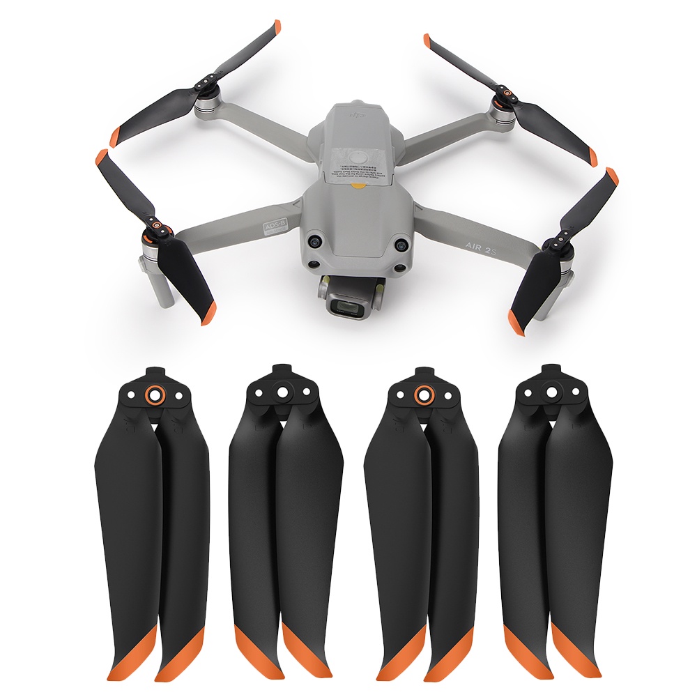 4pcs Propellers For DJI Mavic Air 2/Air 2S Low-Noise Props Blade 7238 ...