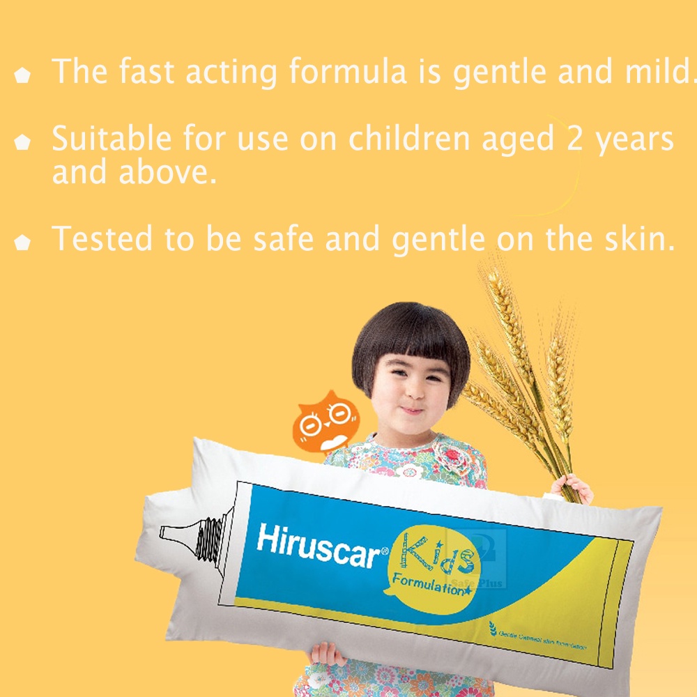 Hiruscar Kids Gel Scar 10g (Expiry Date: September 2024) | Shopee Malaysia