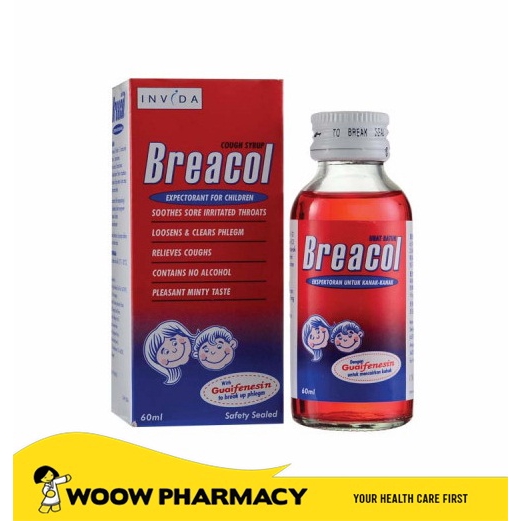 BREACOL EXPECTORANT SYRUP CHILD 60ML | Shopee Malaysia