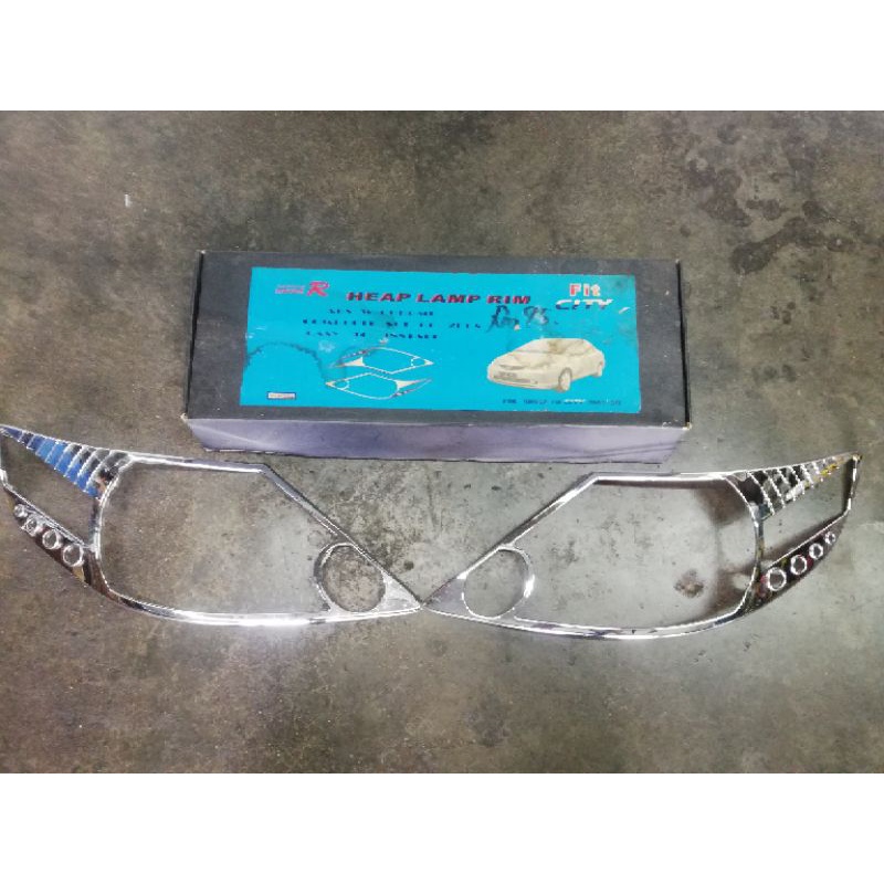 honda city head lamp chrome cover(set) | Shopee Malaysia