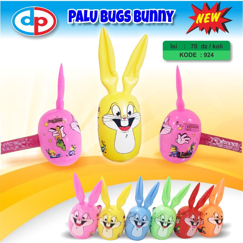 1lsn Rabbit Head Hammer Inflatable Toy Rabbit Head Hammer | Shopee Malaysia