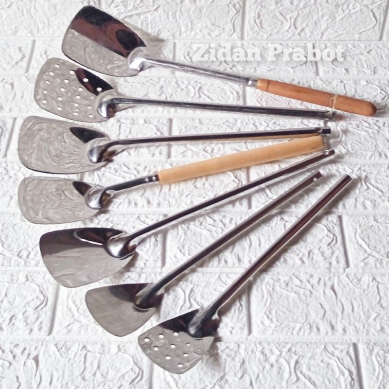 Complete Size Stainless Spatula / Sutil / Sodet | Shopee Malaysia