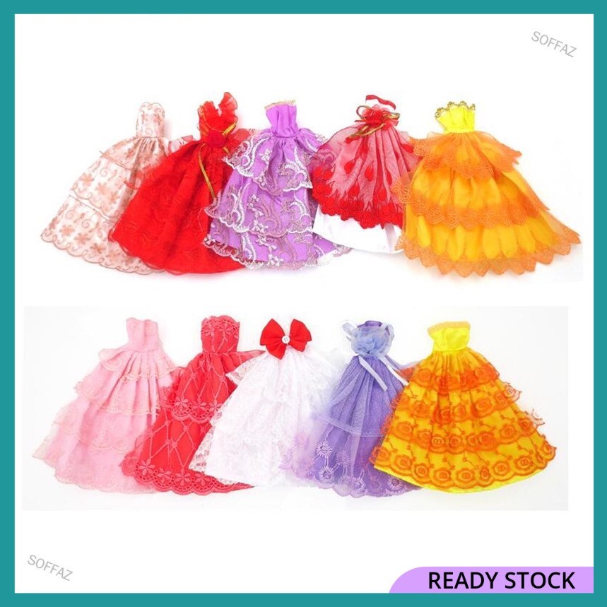 Dool Princess Gown Clothes Outfit Dress Fashion Party for 11in doll ...