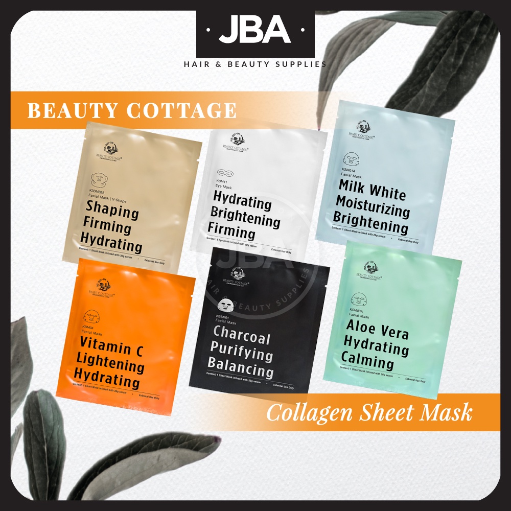 Beauty Cottage Facial Mask (10 Sheets) | Shopee Malaysia