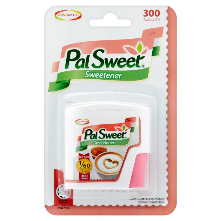Ajinomoto Pal Sweet Sweetener-Pemanis 300 Tablets 21g | Shopee Malaysia
