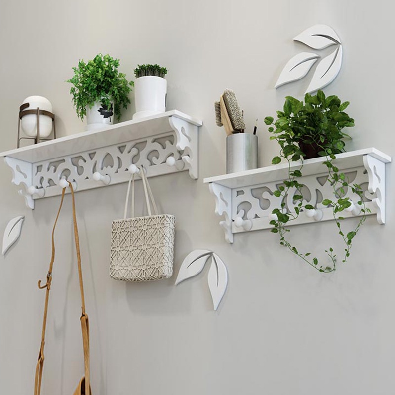 European style modern simple wall hanger living room wall display ...