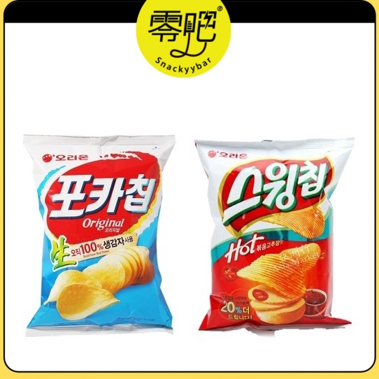 (Ready Snacks) Korea Orion Poca Chip Original/Swing Chip Stir-Fried Red ...