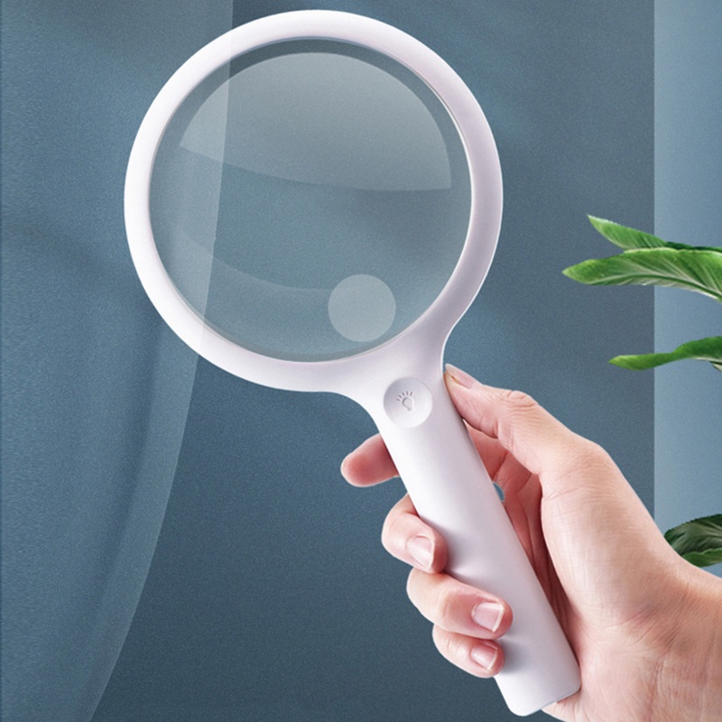 PCF* Super Large Magnifying Glass with LED Lights USB Loupe ...