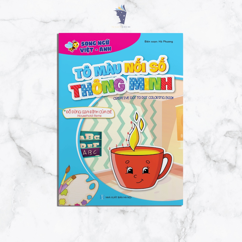 Set of 8 Smart Number Matching Coloring Books - Illustrated Close ...