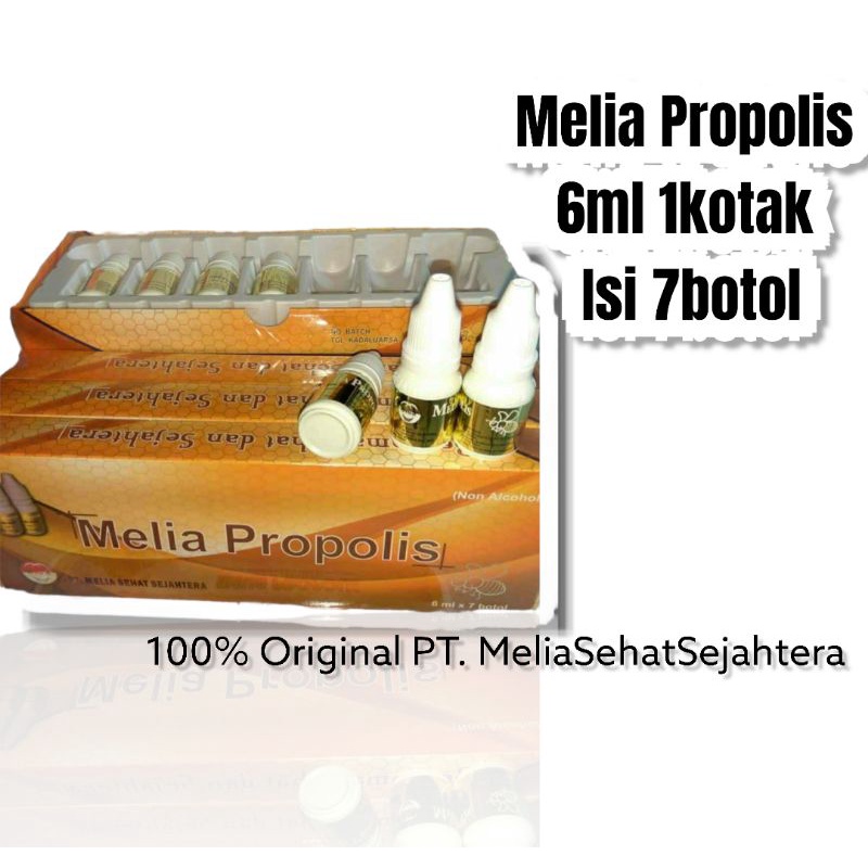 Melia ORIGINAL PROPOLIS 6ML 1PACK Contents 7 Bottle 100% ORIGINAL PT ...