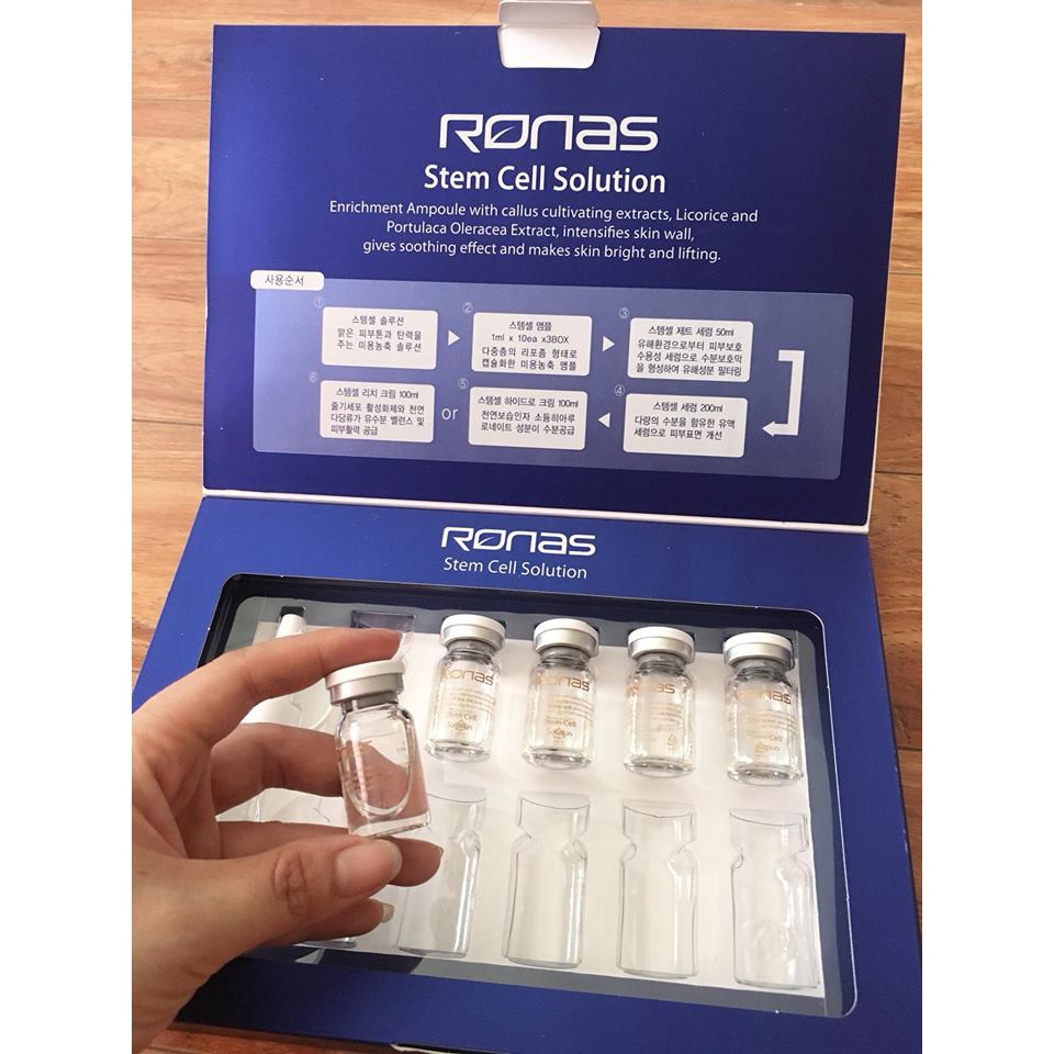 Korean Ronas Acne, Melasma, Scar, Whitening Cells [1 Box] | Shopee Malaysia