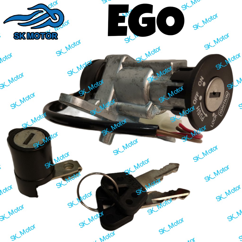 Yamaha EGO Old Lama V1 Ignition Main Switch / Full Set Switch / Key Set ...