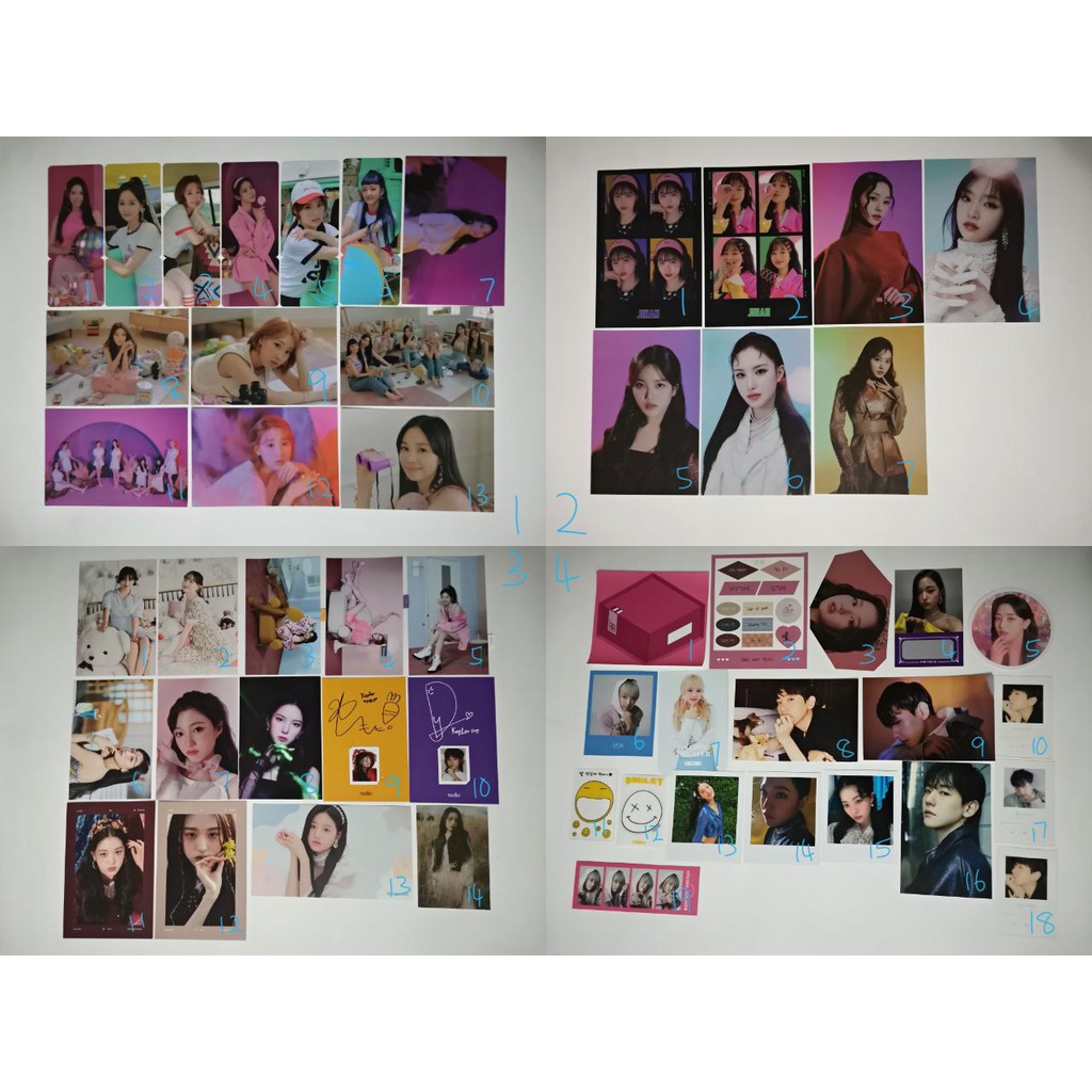 WEEEKLY/TWICE/IZONE/RED VELVET/BAEKHYUN ALBUM INCLUSIONS | Shopee Malaysia