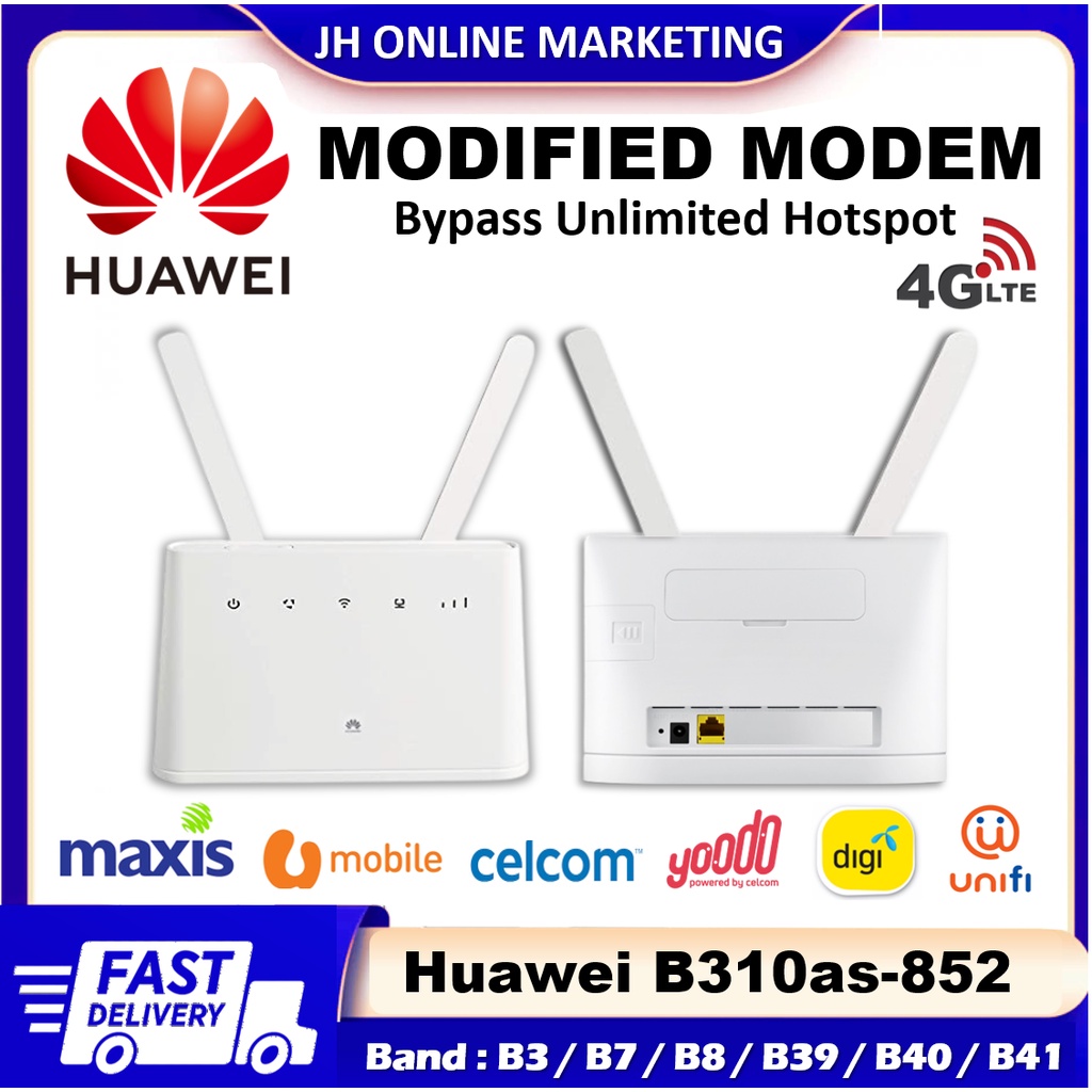 🔥New Condition🔥 Modified Huawei B310-852 l B315-936 modem Router Sim ...