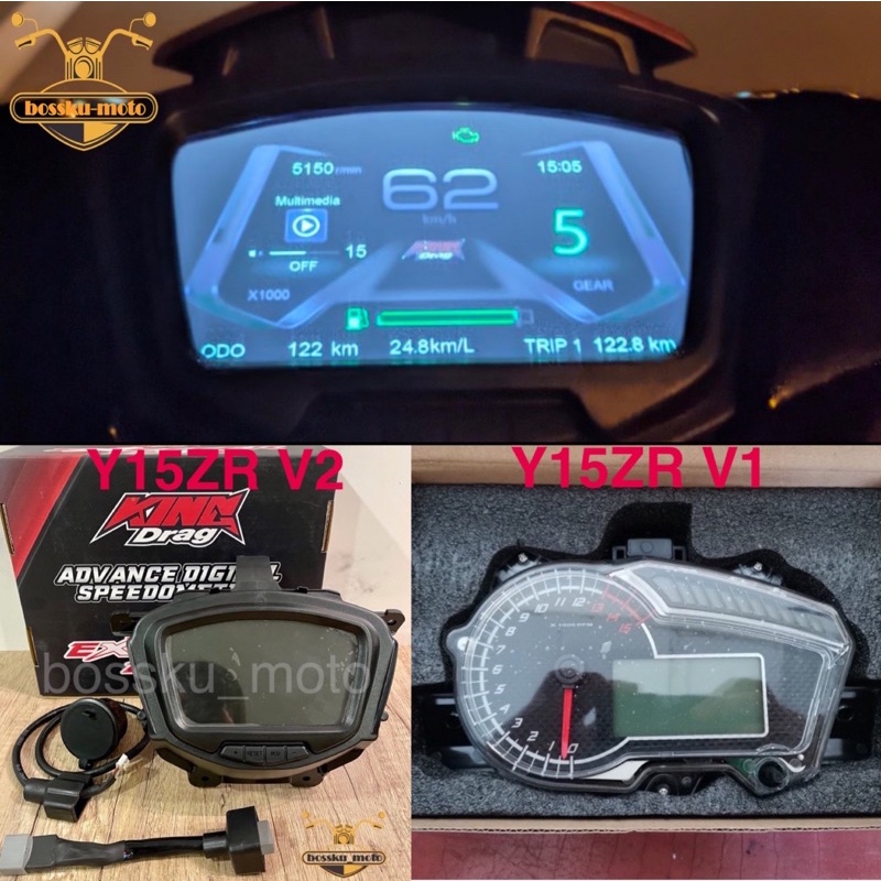 Y15ZR METER DIGITAL ASSY SOCKET Y15ZR V2 METER WITH LED SCREEN CONNECT ...