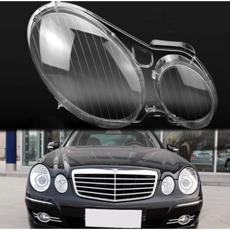 MERCEDES W211 2003-2008 E240 E200 E350 E280HEADLAMP COVER / HEADLIGHT ...