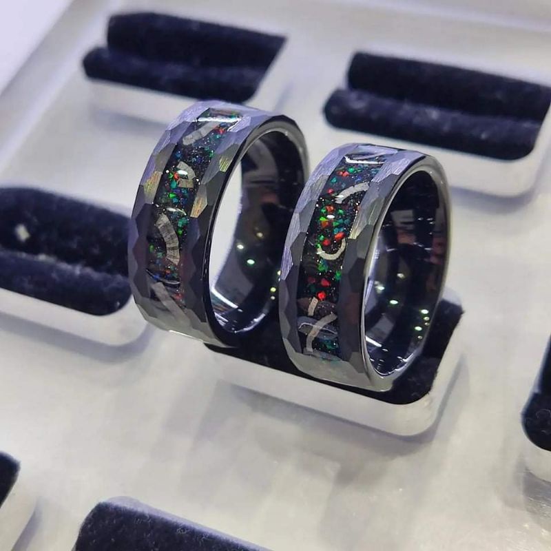 💯Ready Stock‼️ Genuine Batu Ammolite Opal Meteorite Splice Tungsten ...