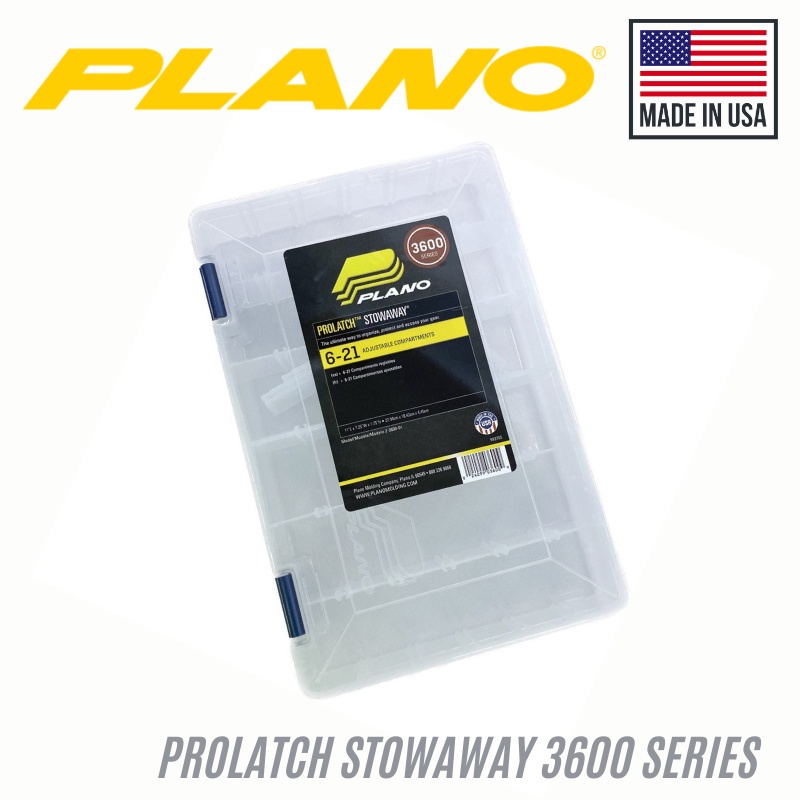 Plano Prolatch Stowaway 3600 Tackle Box Series | Shopee Malaysia