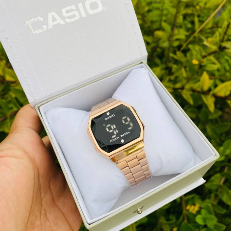 (LADIES) CASIO LADIES DIAMOND VIRAL DIGITAL TOUCH WOMEN WATCH | Shopee ...