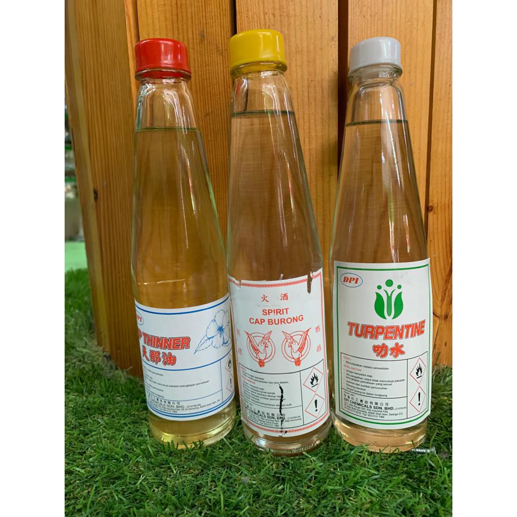 Turpentine | Thinner| Spirit (Bottle 400ml) | Shopee Malaysia