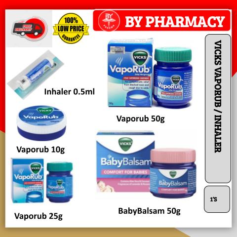 VICKS VAPORUB 10G/25G/50G INHALER | Shopee Malaysia