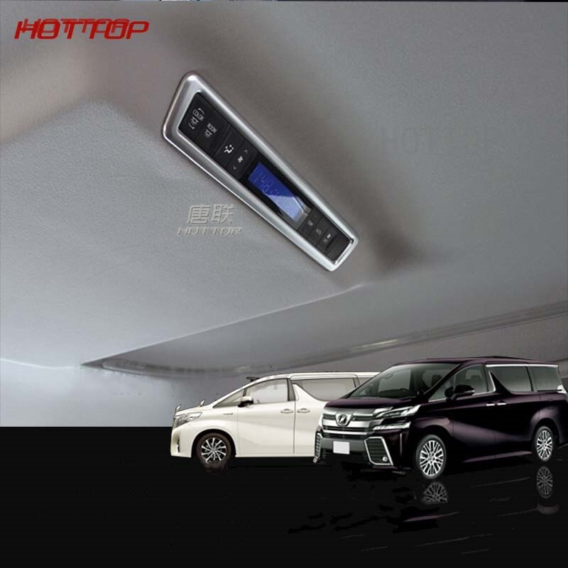 Car Rear Roof Air Conditioner Control Switch Button Cover Refit Styling ...