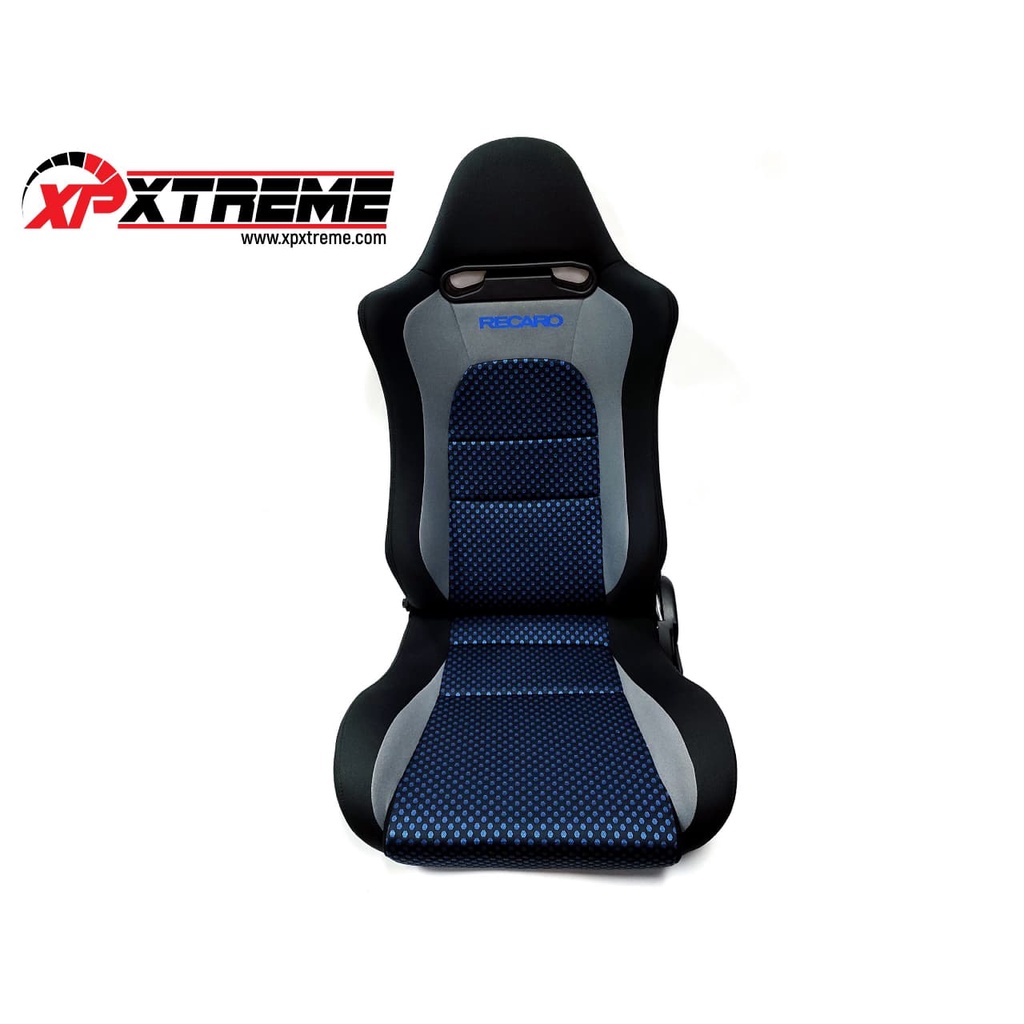 SEAT SEMI BUCKET RECARO EVO 8 BLUE BLACK LINE NO RAILING (1PAIR ...