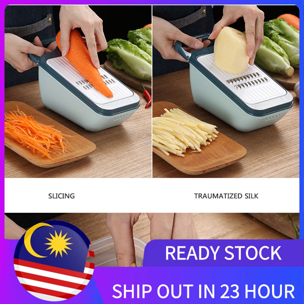 🔥Ready Stock🔥Vroom MCC-5 Vegetable Carrot Slicer Cutter Grate Mandoline ...