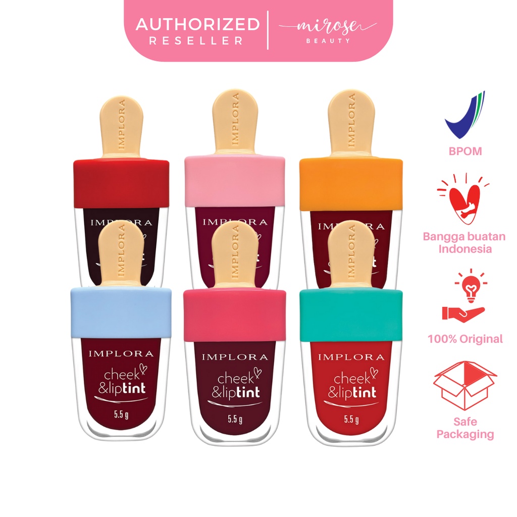 Implora CHEECK & LIP TINT | Shopee Malaysia