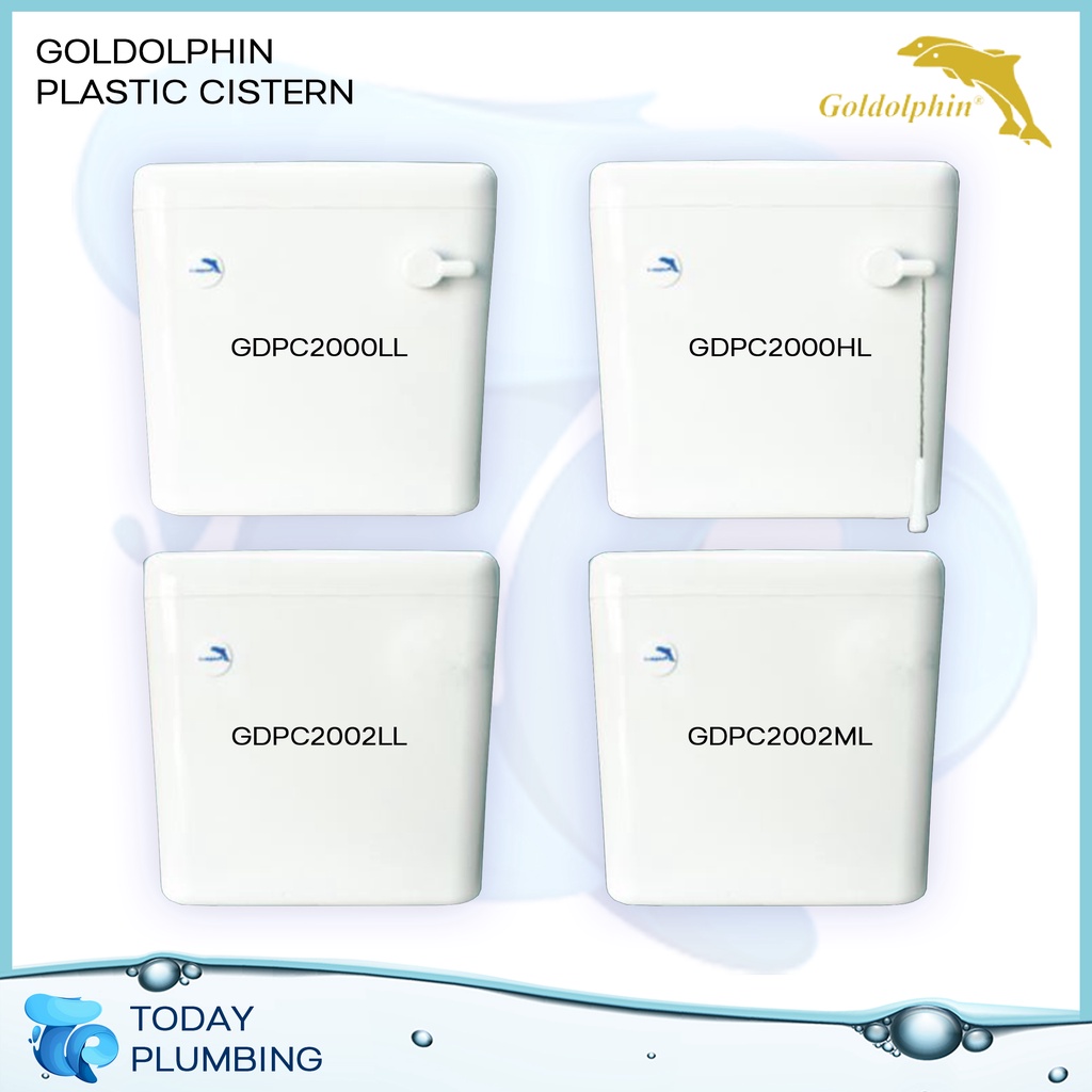 [𝐍𝐄𝐖 𝐌𝐎𝐃𝐄𝐋] Goldolphin GDPC High Quality PVC Cistern GDPC2000LL ...