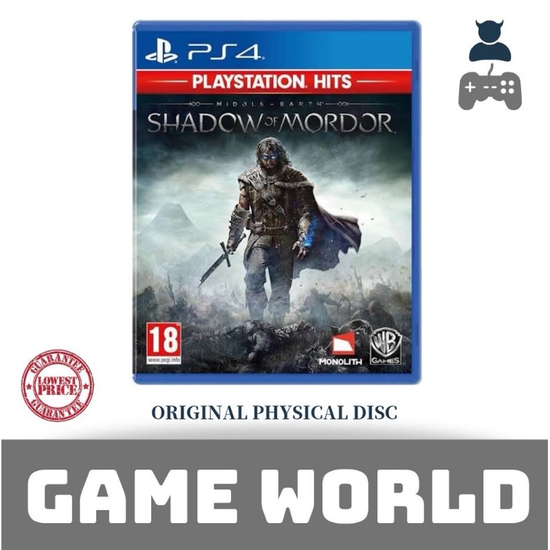 [READY STOCK!] PS4 Middle Earth Shadow of Mordor (ENG) | Shopee Malaysia