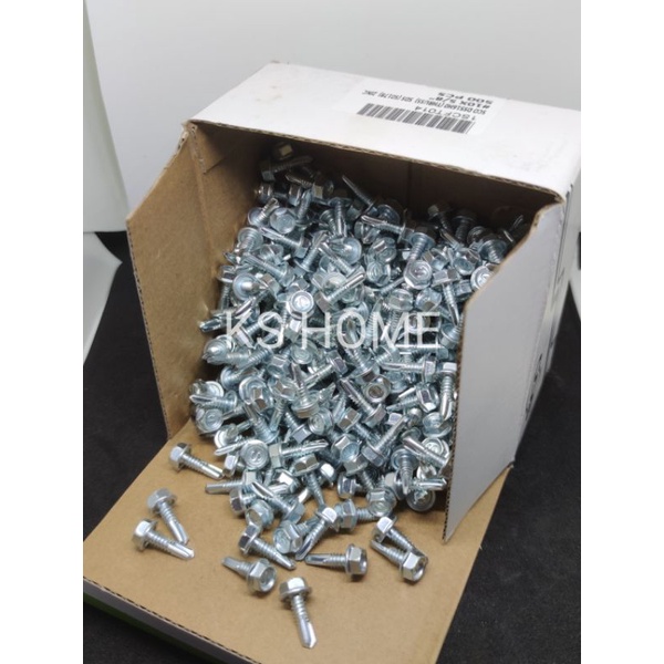 [DS516HO X 500PCS] 10# X 5/8" SCREW TRUSS SELF DRILLING HEXAGON HEAD ...