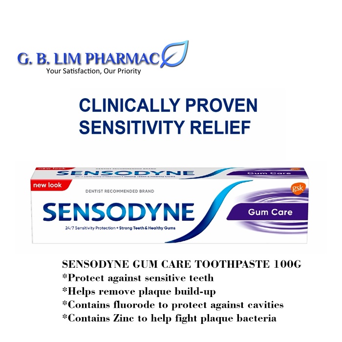 SENSODYNE GUM CARE TOOTHPASTE 100G | Shopee Malaysia