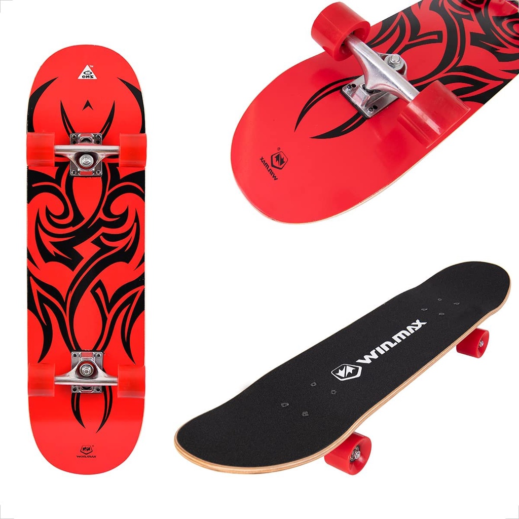 WINMAX 31 Inch 9 ply Maplewood Skateboard Adult Skateboard Sport ...