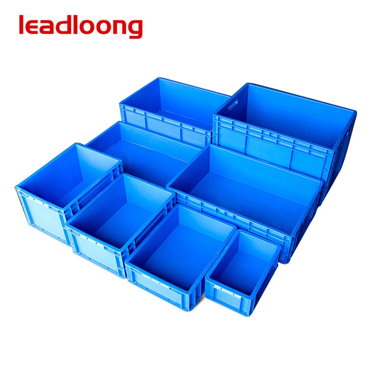 LEADLOONG-Heavy Duty Stackable Storage Bins Warehouse Plastic Crate ...